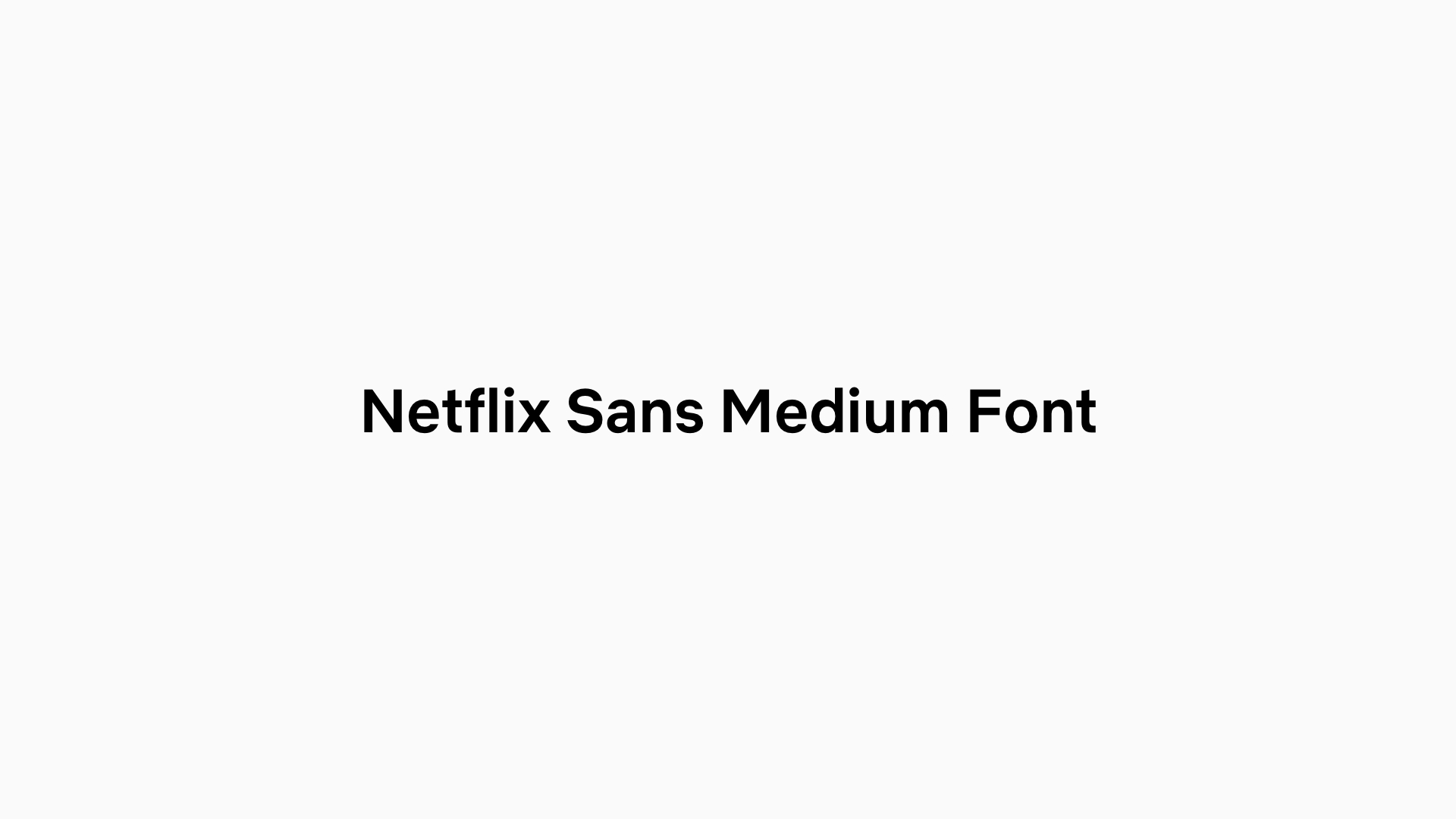 Netflix sans medium font by Charlieaat on DeviantArt