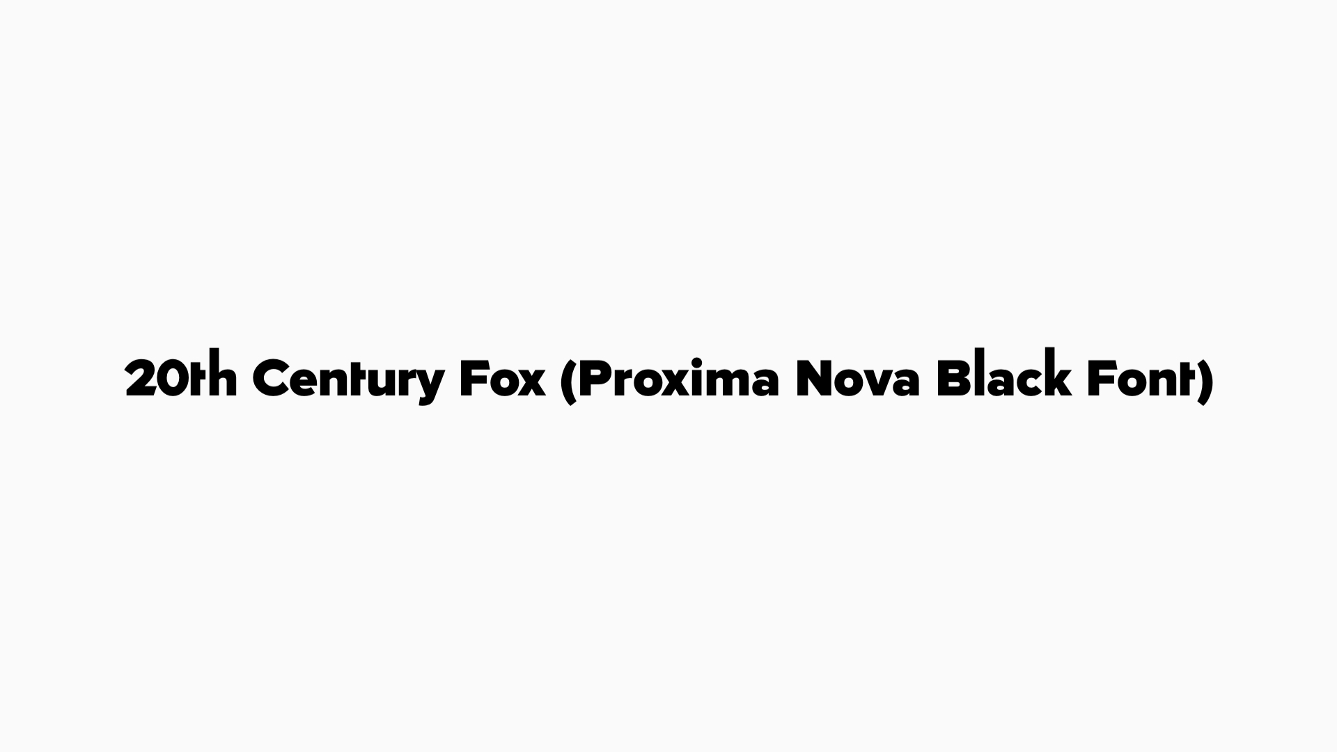 TCF Print Font - Proxima Nova Black Font by Charlieaat on DeviantArt