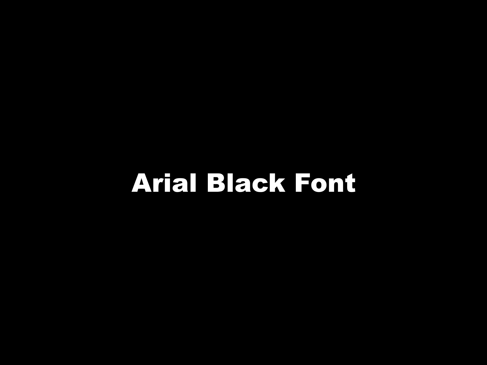 Arial MT Black Font by Charlieaat on DeviantArt
