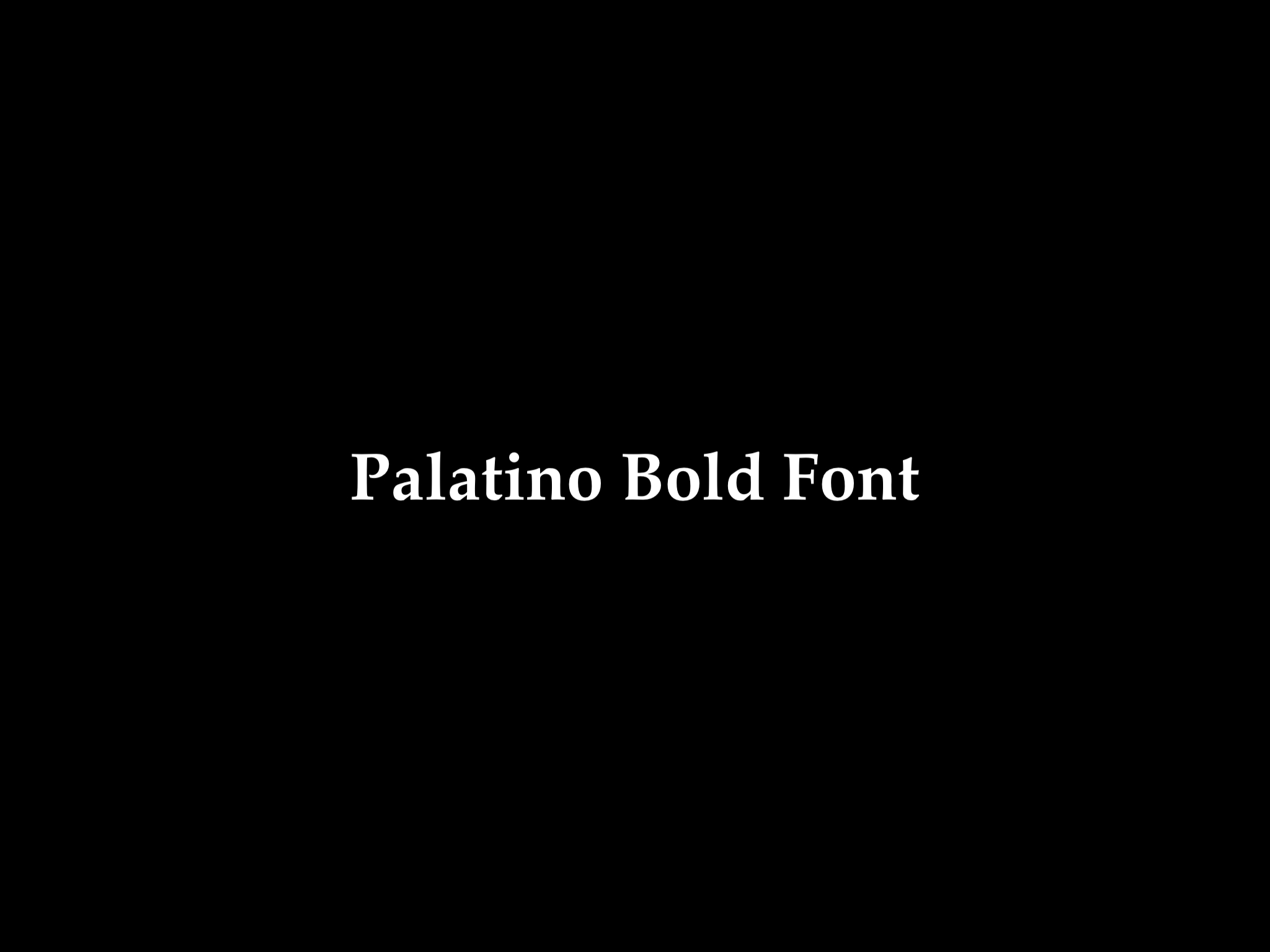 Palatino Bold Font by Charlieaat on DeviantArt