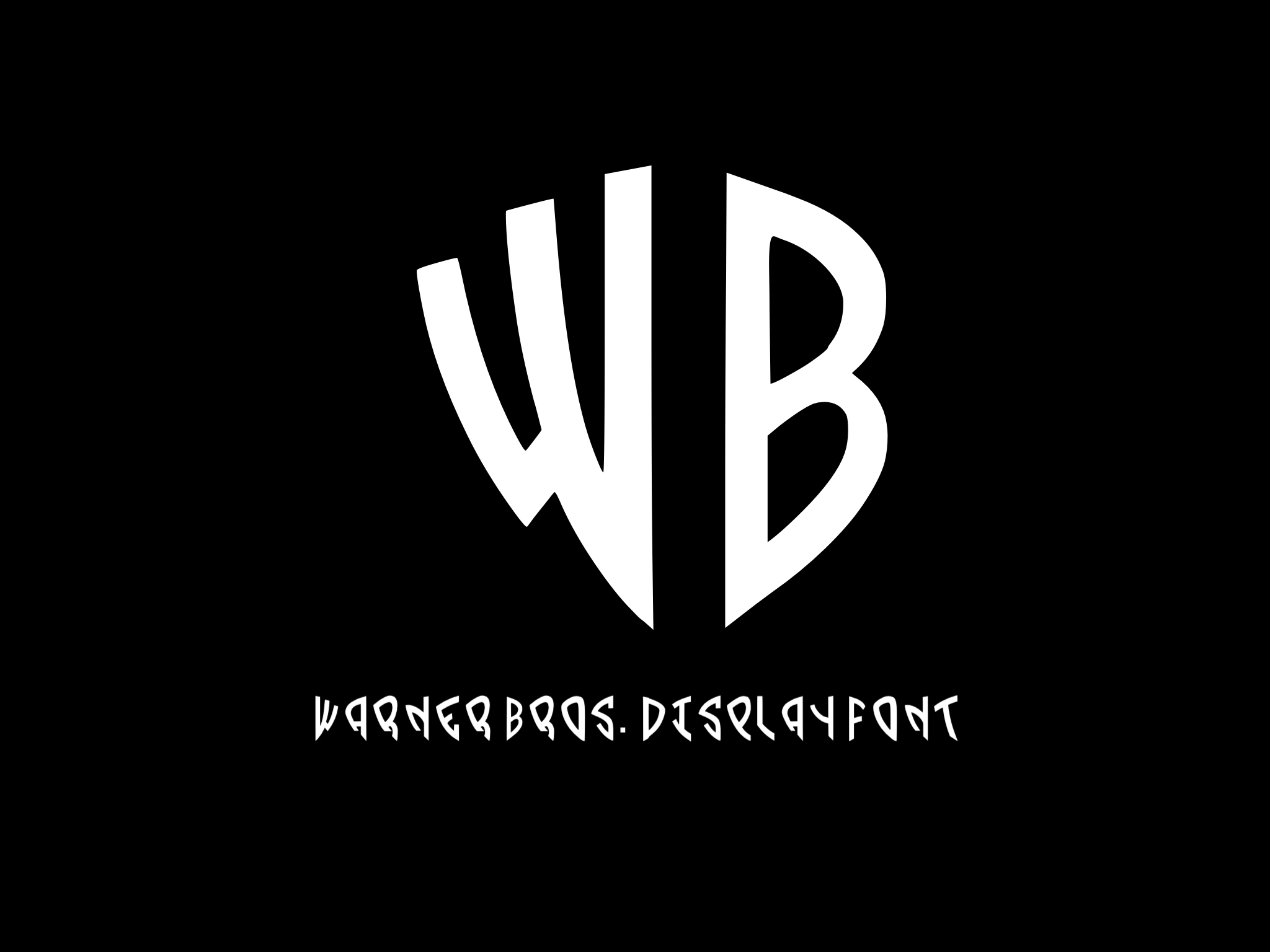 Warner Bros. Display Font by Charlieaat on DeviantArt
