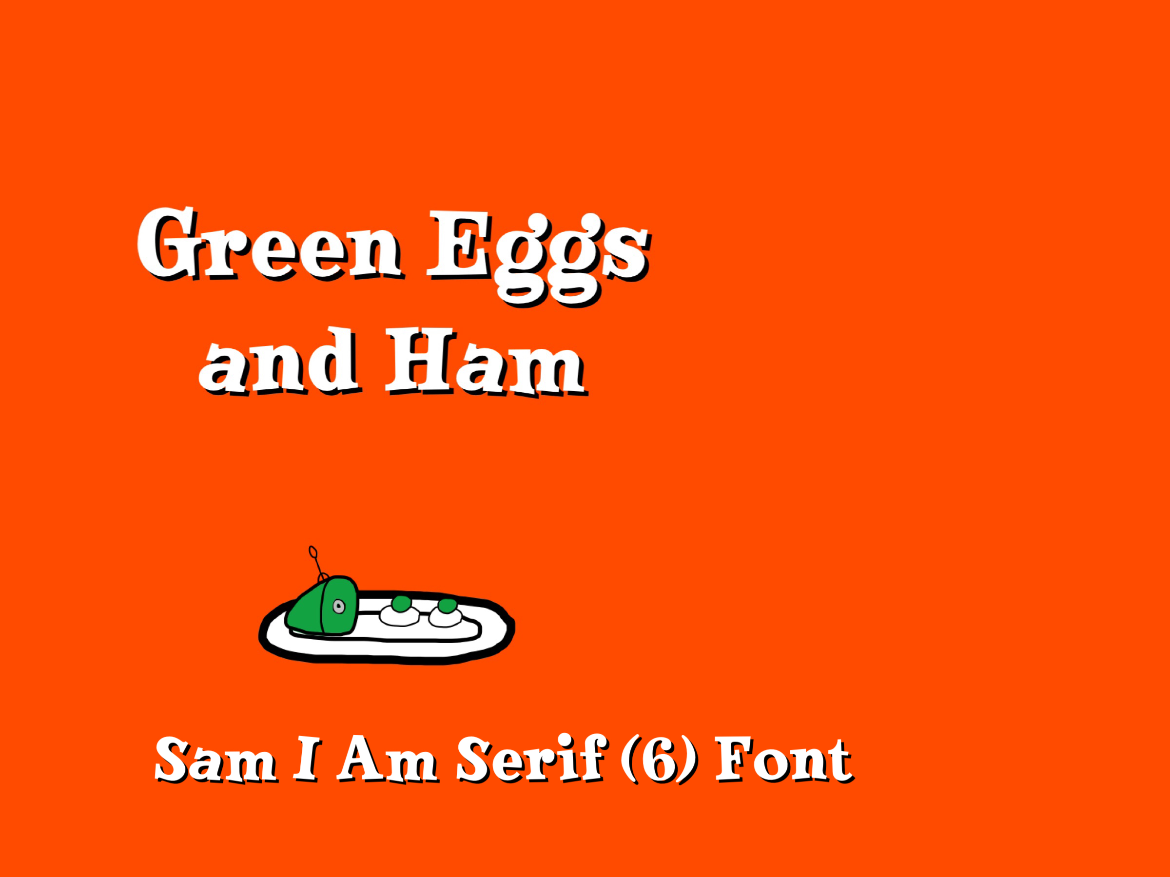 Dr. Seuss - Sam I am Serif (6) Font by Charlieaat on DeviantArt