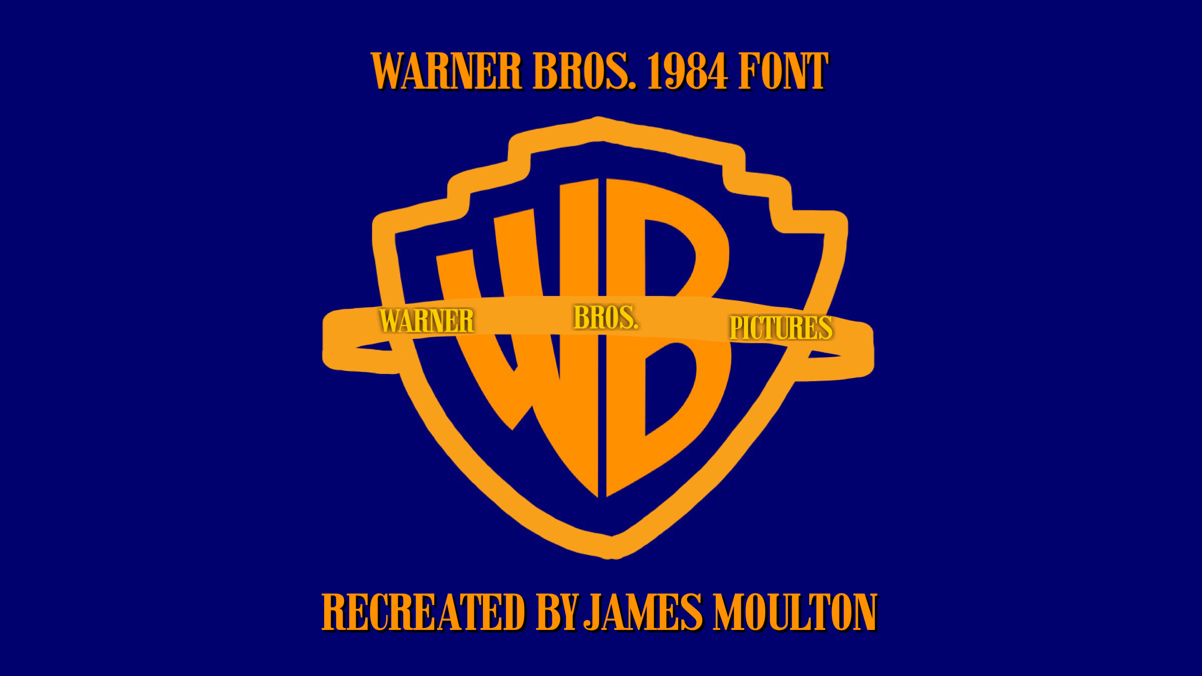 Warner Bros. 1984 Font by Charlieaat on DeviantArt