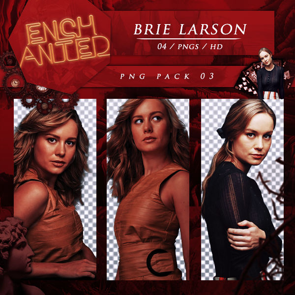 PNG Pack 03 // Brie Larson by OfficialTB02 on DeviantArt