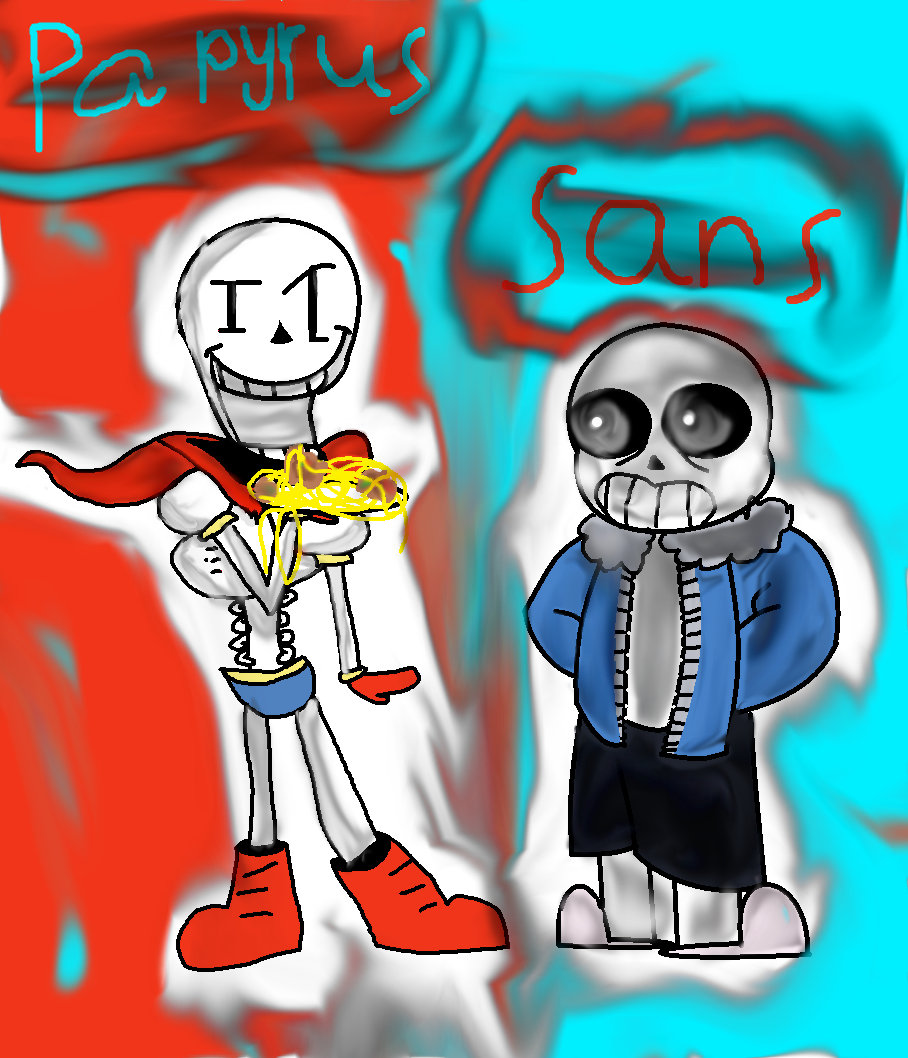 sans and Papyrus by missugarpink on DeviantArt