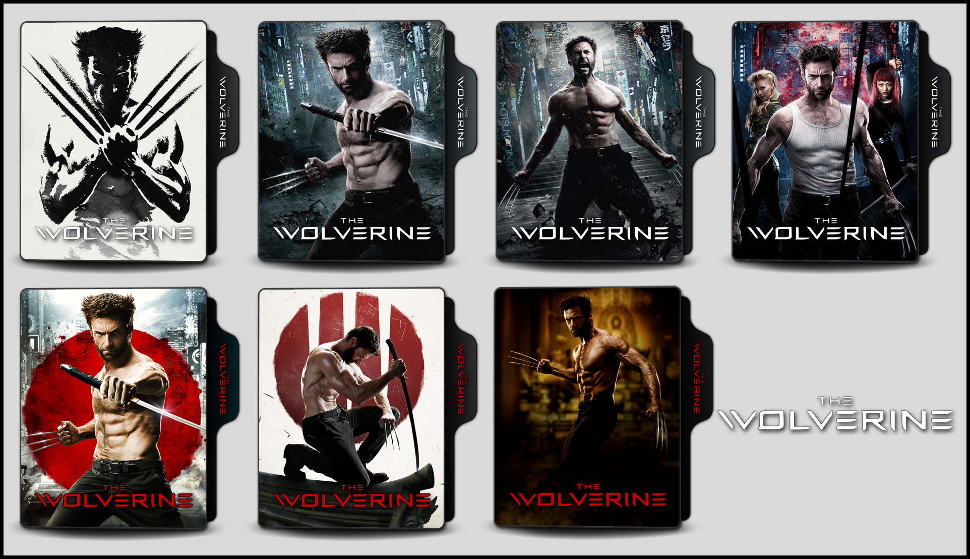 The Wolverine (2013) Folder Icons by OnlyStyleMatters on DeviantArt