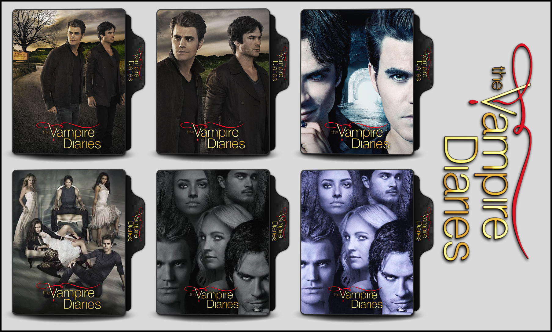 The Vampire Diaries Season 7 Folder Icons - Part 2 by OnlyStyleMatters ...