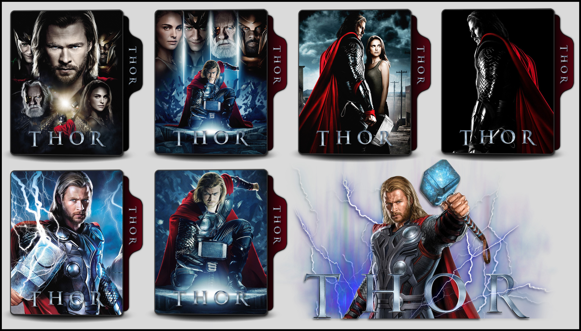 Thor (2011) Folder Icons by OnlyStyleMatters on DeviantArt