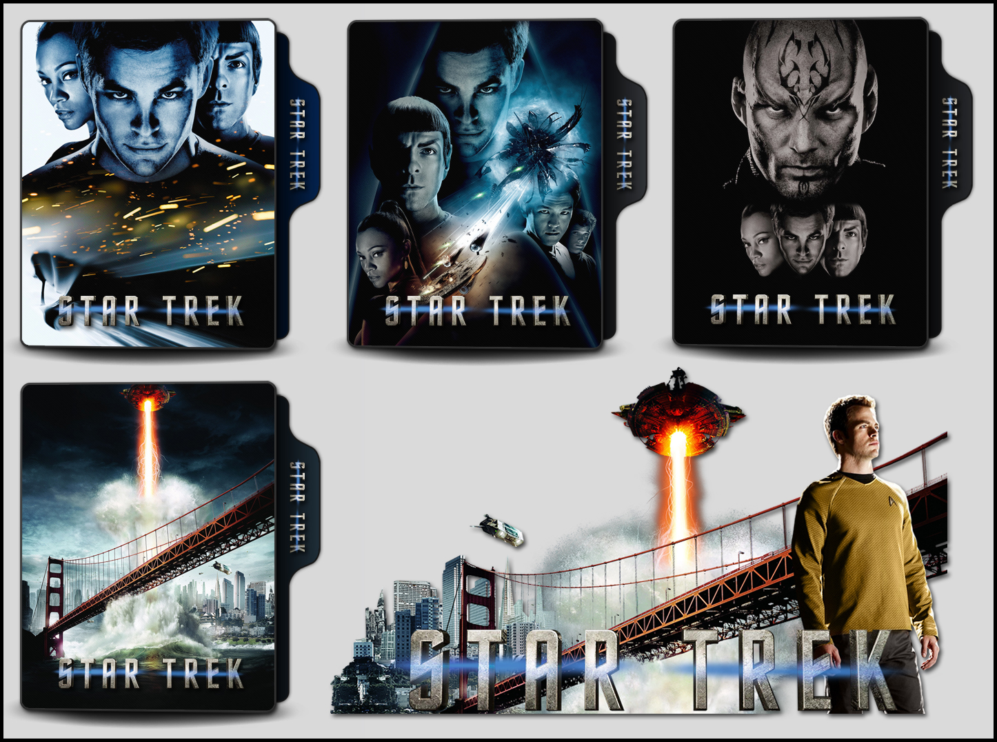 Star Trek (2009) Folder Icons by OnlyStyleMatters on DeviantArt