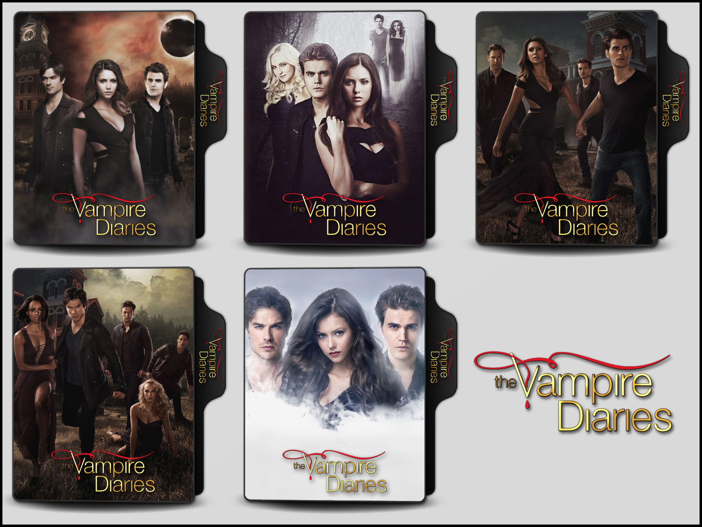 The Vampire Diaries Season 6 Folder Icons - Part 2 by OnlyStyleMatters ...