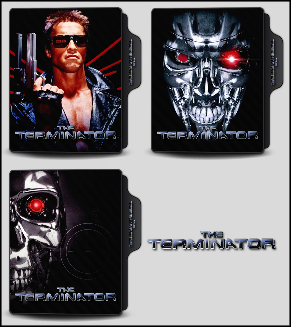 The Terminator (1984) Folder Icons by OnlyStyleMatters on DeviantArt