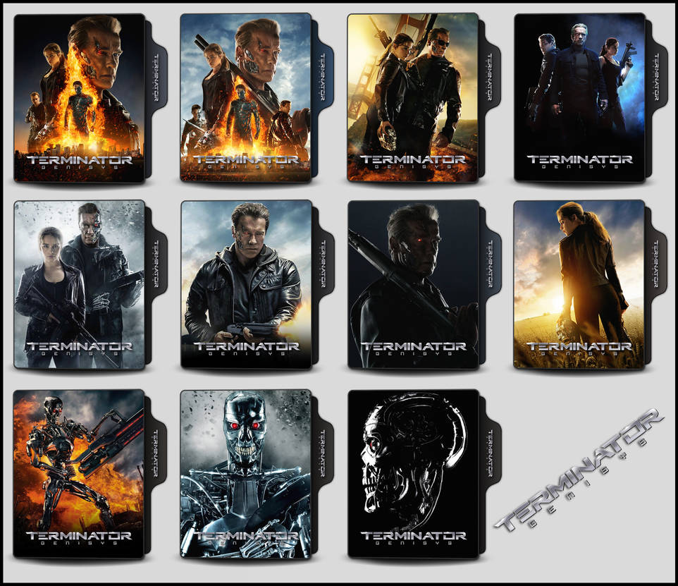 Terminator - Genisys (2015) Folder Icons by OnlyStyleMatters on DeviantArt