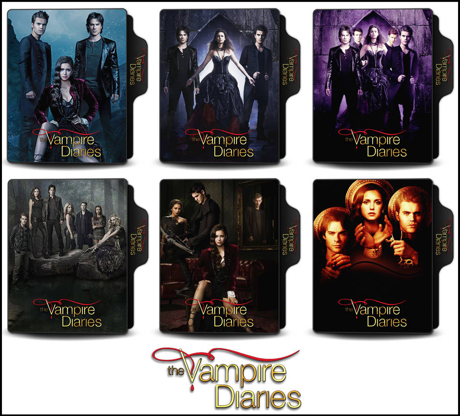 The Vampire Diaries Season 4 Folder Icons - Part 2 by OnlyStyleMatters ...