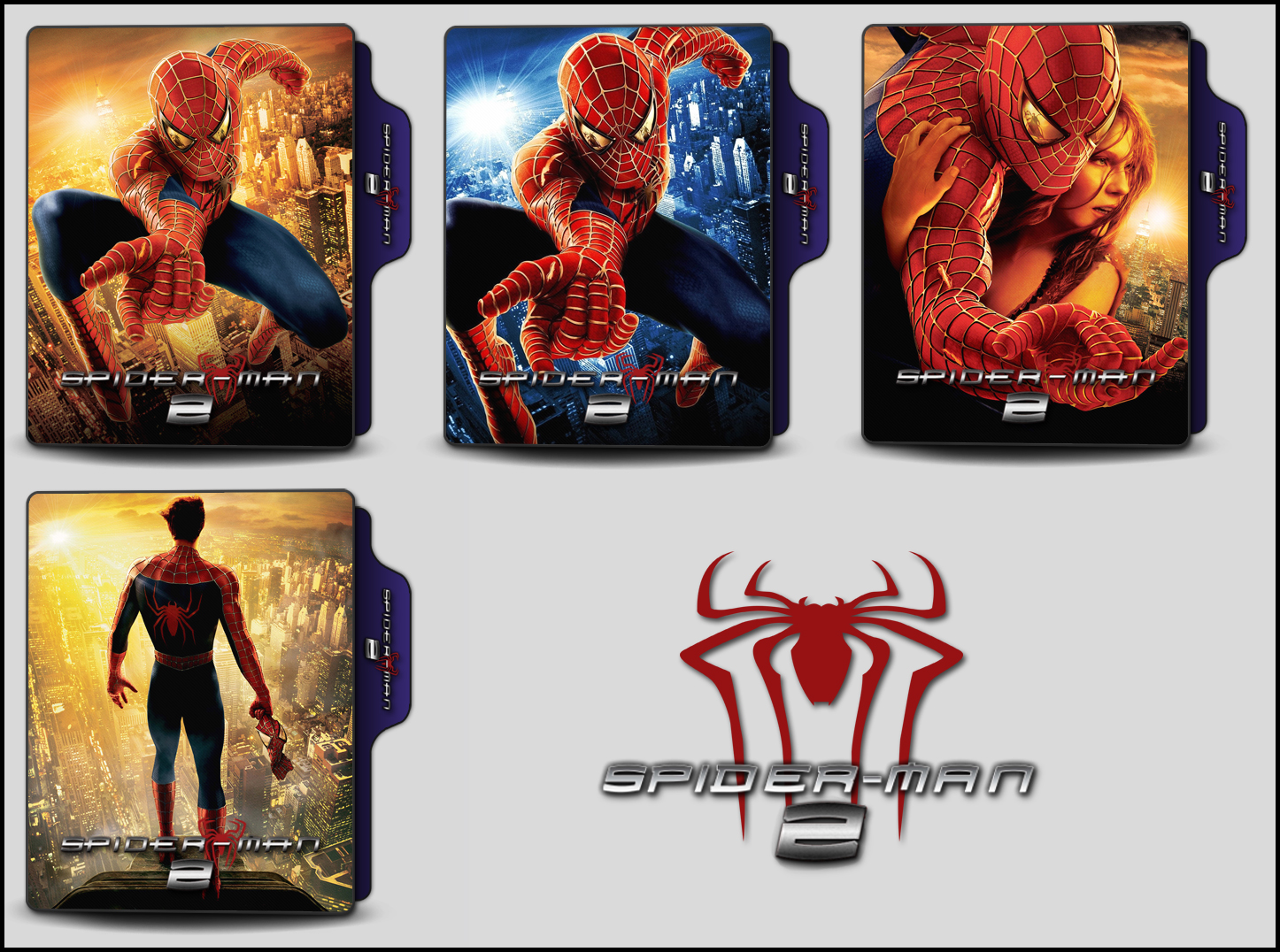 Spider-Man 2 (2004) Folder Icons by OnlyStyleMatters on DeviantArt