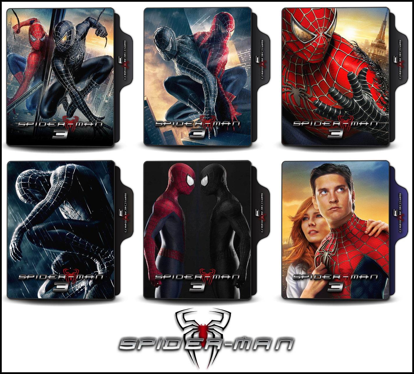 Spider-Man 3 (2007) Folder Icons by OnlyStyleMatters on DeviantArt