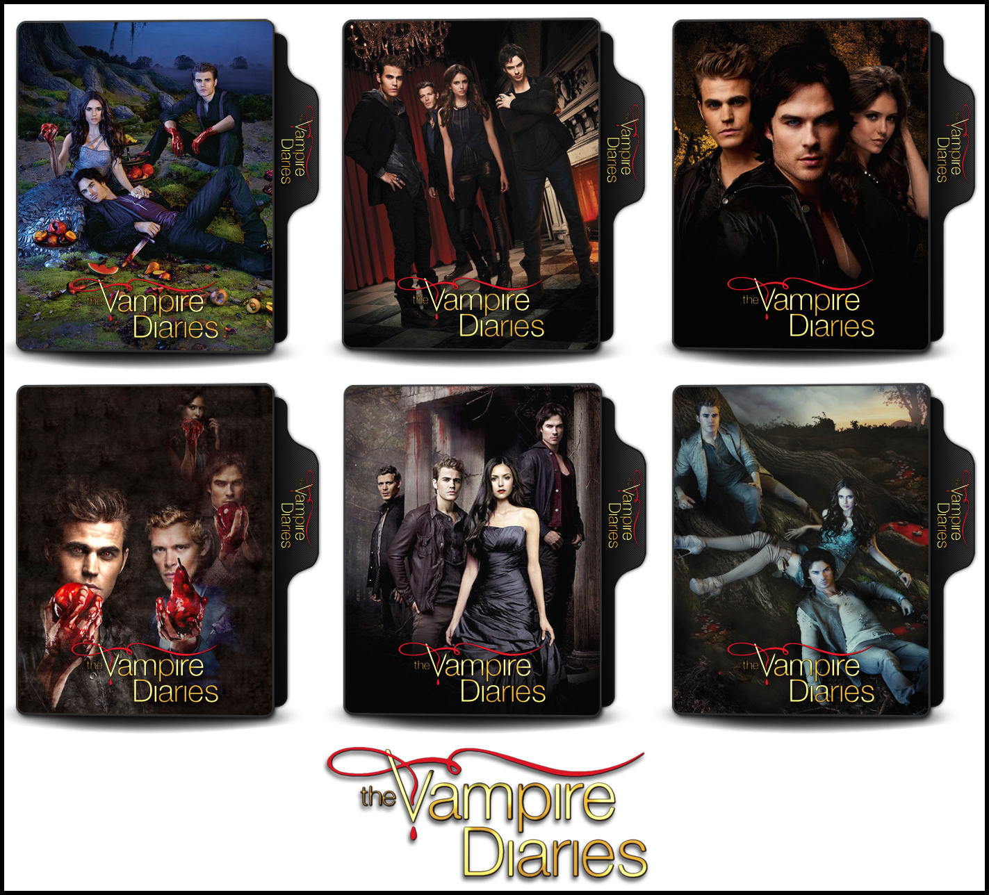 The Vampire Diaries Season 3 Folder Icons - Part 2 by OnlyStyleMatters ...