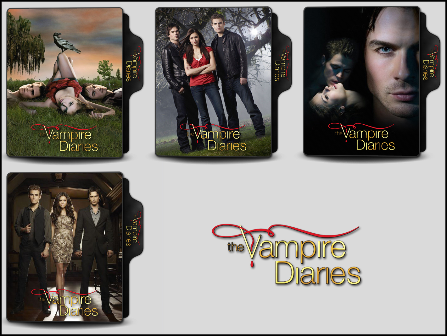 The Vampire Diaries Season 1 Folder Icons - Part 2 by OnlyStyleMatters ...