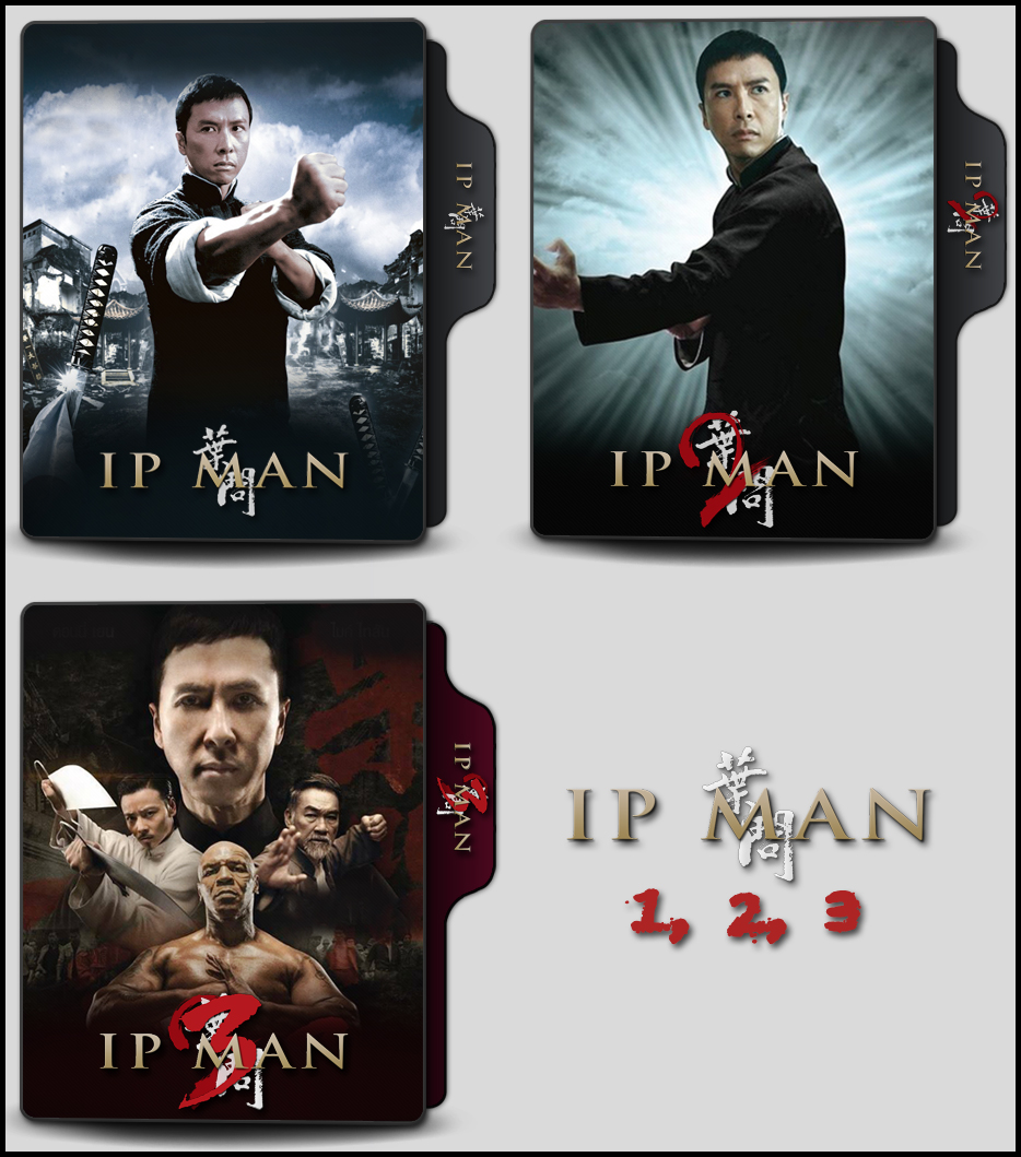 Ip Man 1-3 Folder Icons by OnlyStyleMatters on DeviantArt