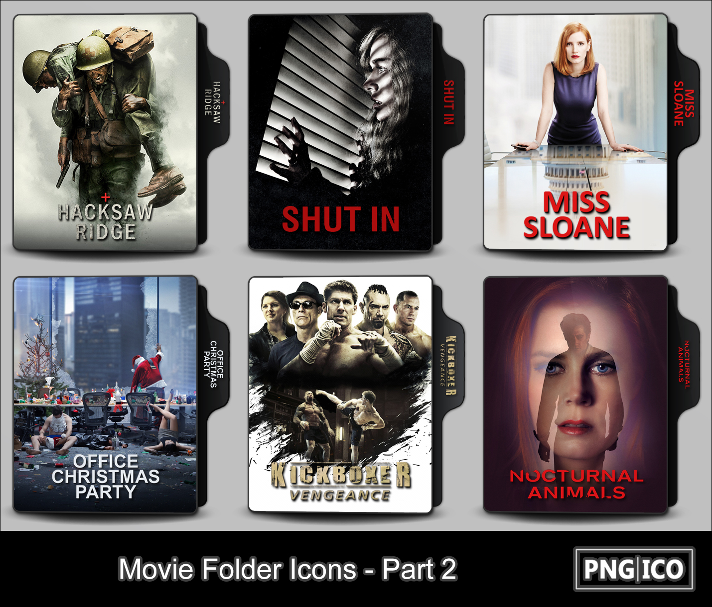 Movie Folder Icons - Part 2 by OnlyStyleMatters on DeviantArt