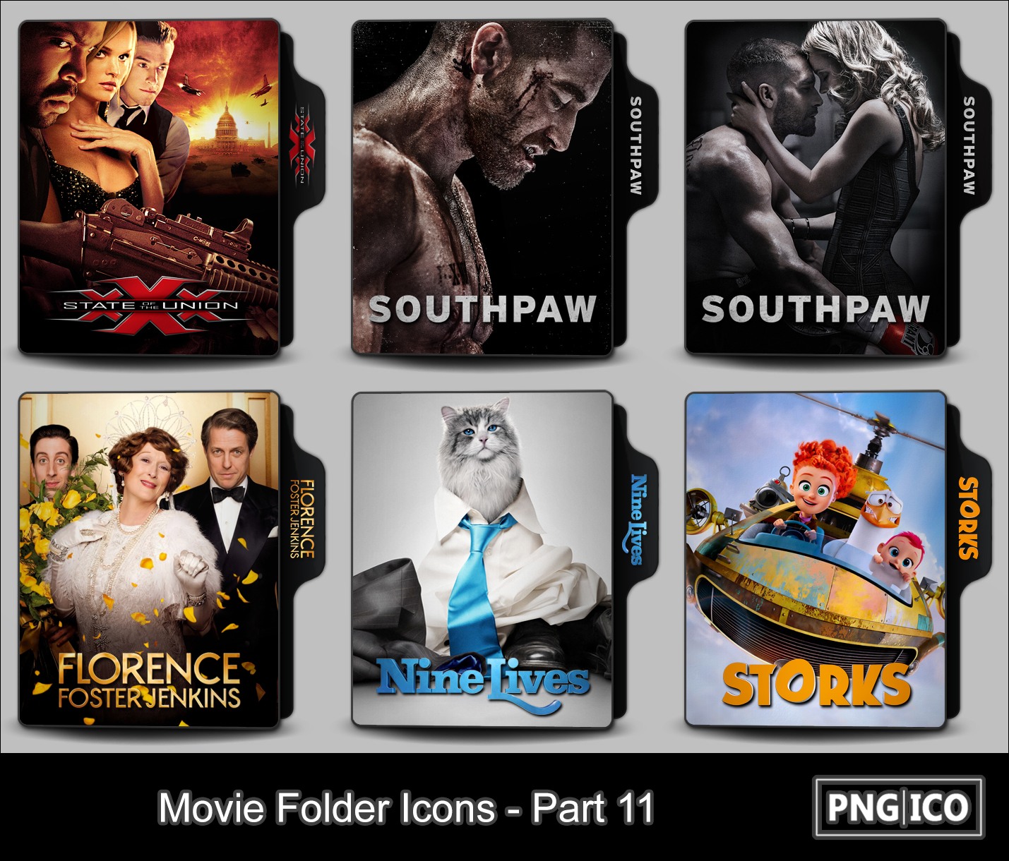 Movie Folder Icons - Part 11 by OnlyStyleMatters on DeviantArt