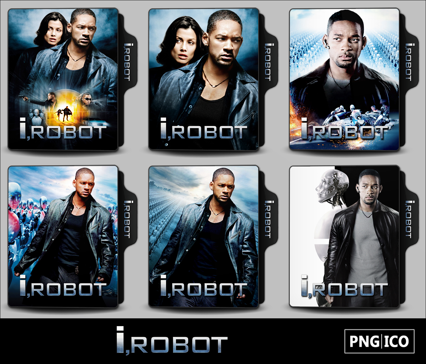 I, Robot (2004) Folder Icons by OnlyStyleMatters on DeviantArt