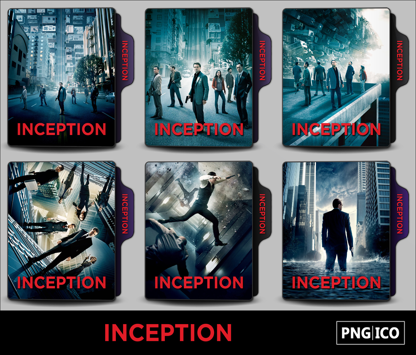 Inception (2010) Folder Icons by OnlyStyleMatters on DeviantArt