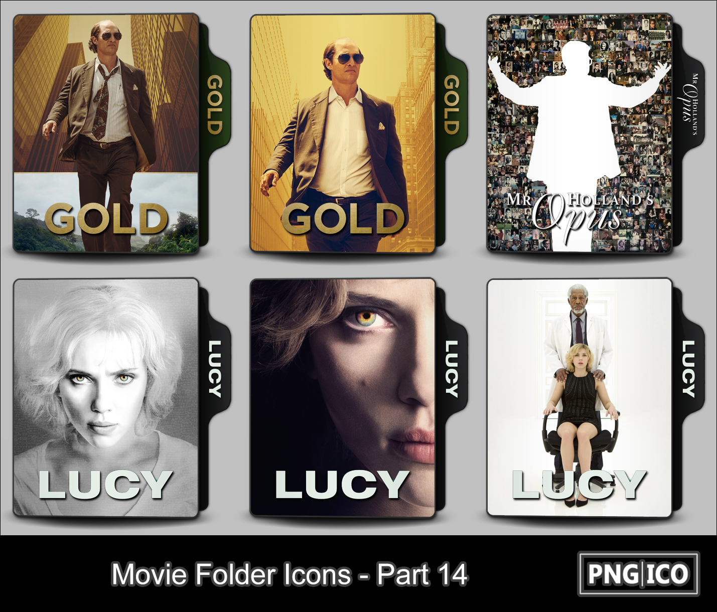 Movie Folder Icons - Part 14 by OnlyStyleMatters on DeviantArt
