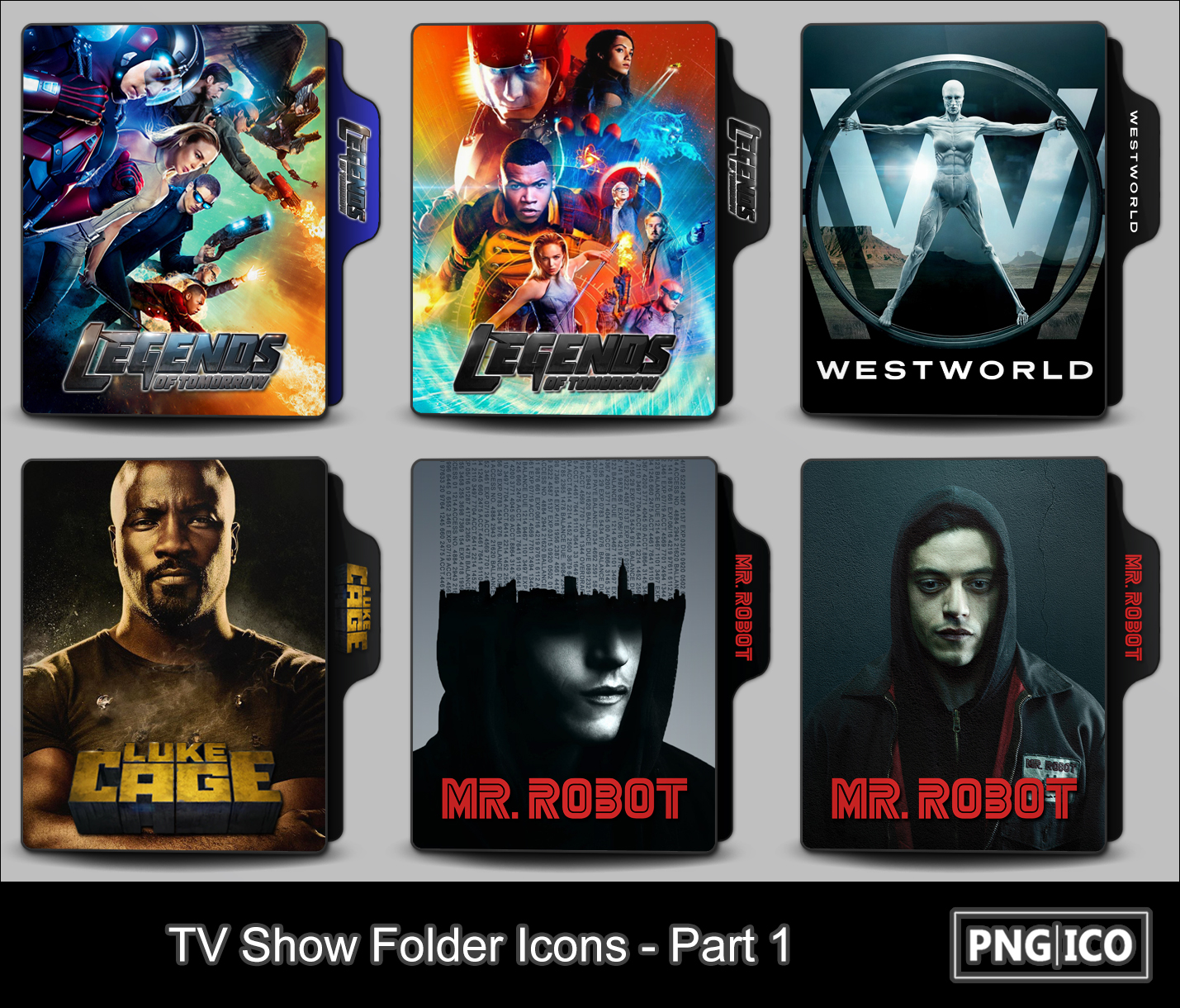 TV Show Folder Icons - Part 1 by OnlyStyleMatters on DeviantArt