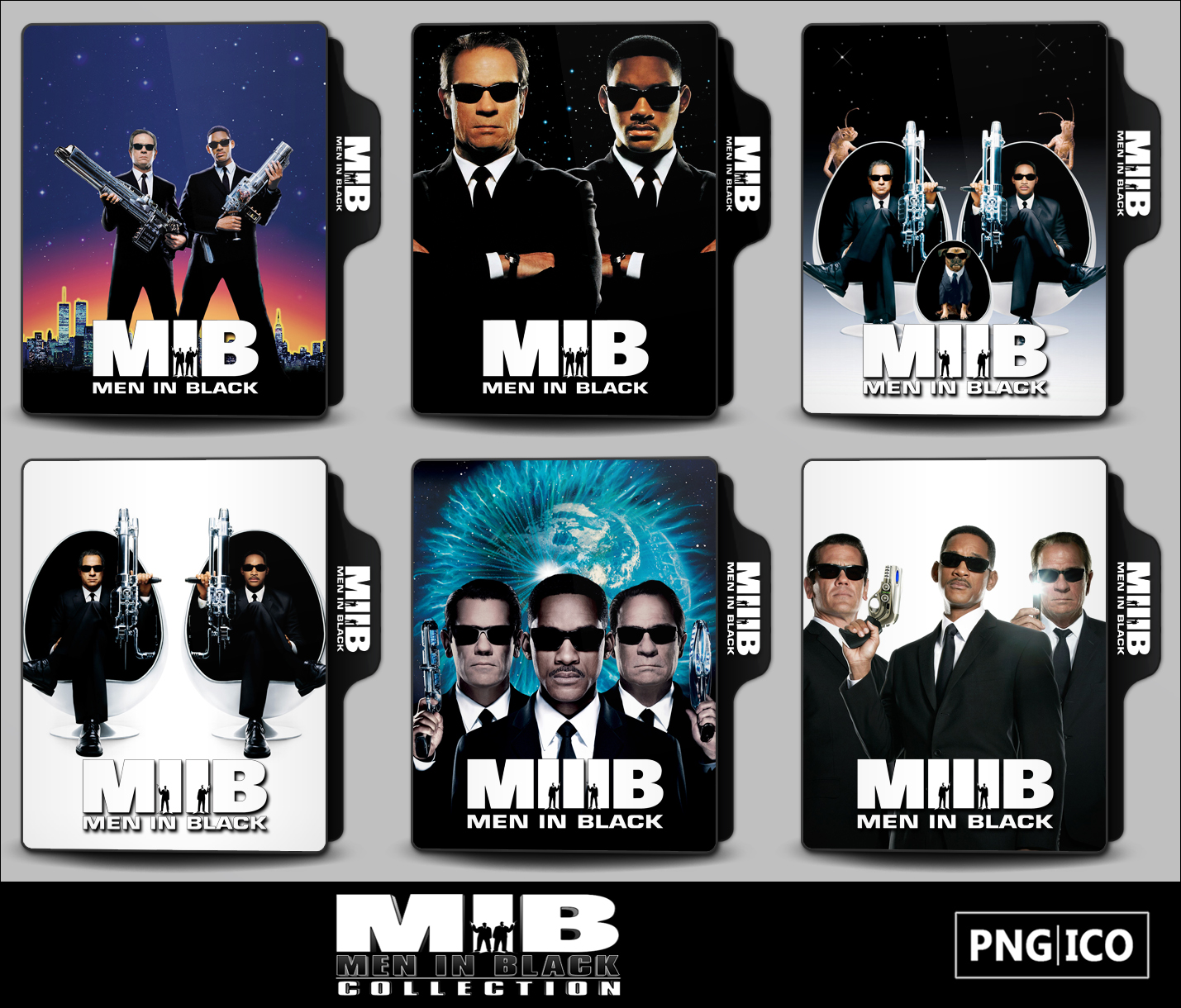 Men in Black Collection Folder Icons by OnlyStyleMatters on DeviantArt