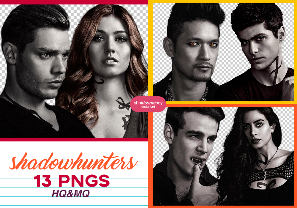 Shadowhunters Png pack by ShhKissMeBoy on DeviantArt