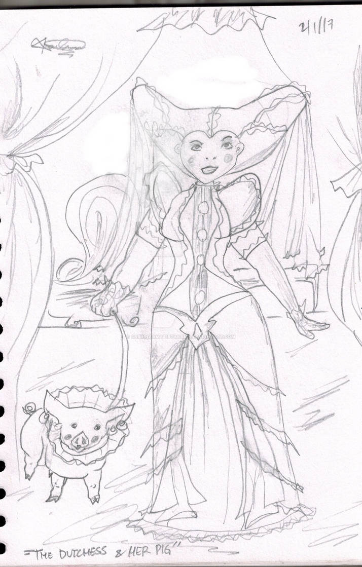 The Dutchess And Her Pig by SabrinaAmatistaKaila on DeviantArt