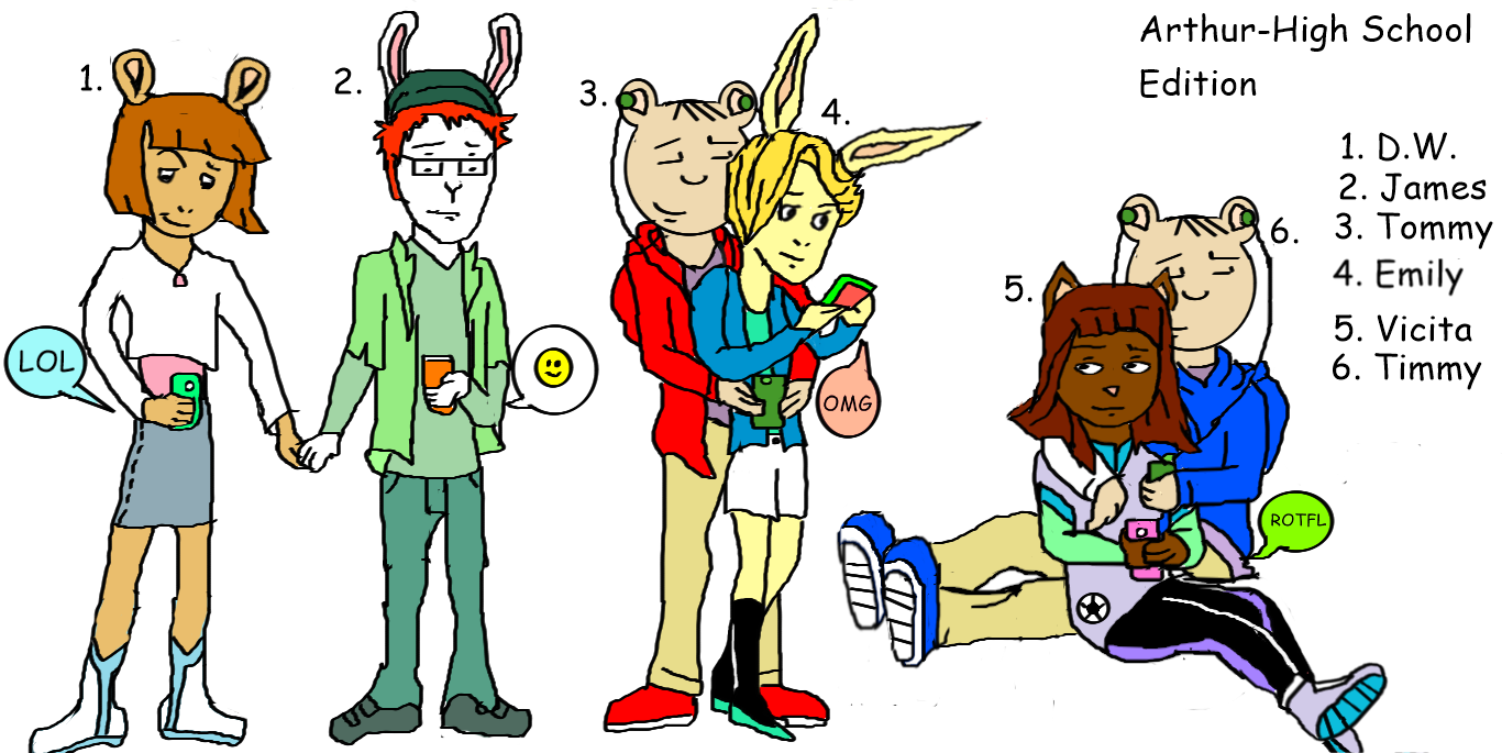Arthur- High School Edition by KeysComics on DeviantArt