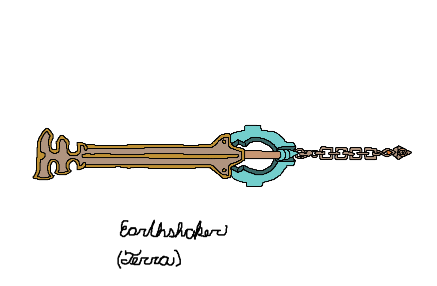 Earthshaker Keyblade by kairon92 on DeviantArt