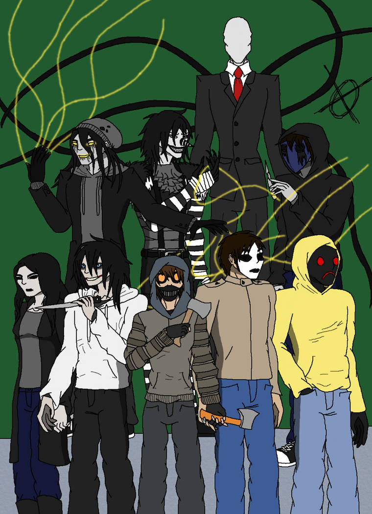 Creepypasta Group 1 by kairon92 on DeviantArt