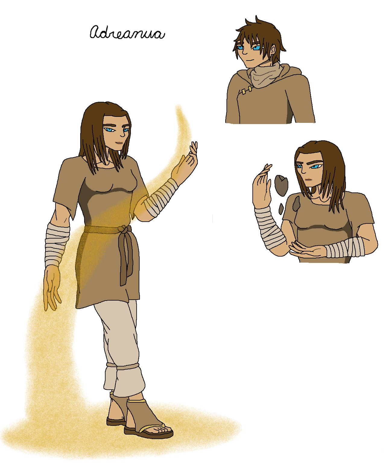Sandbender Adreanua by kairon92 on DeviantArt