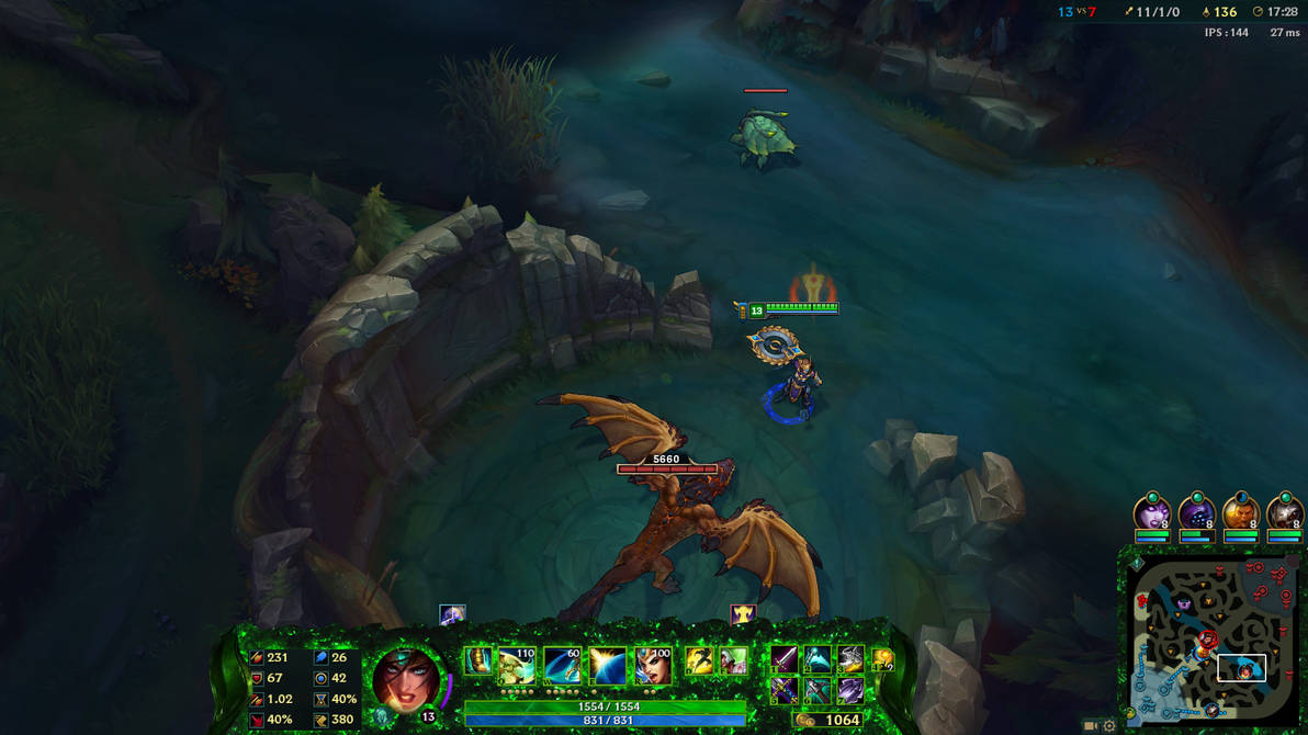 [FREE] Emerald Taric - Stream Overlay by LoL-Overlay on DeviantArt