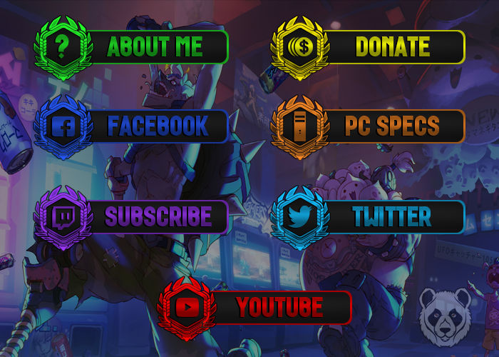 [FREE] Overwatch - Twitch Panels by LoL-Overlay on DeviantArt