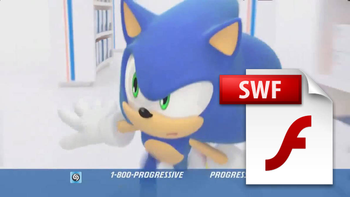 Sonic appear in Progressive insurance by sonic1993 on DeviantArt Sonic appear in Progressive insurance by sonic1993 on DeviantArt