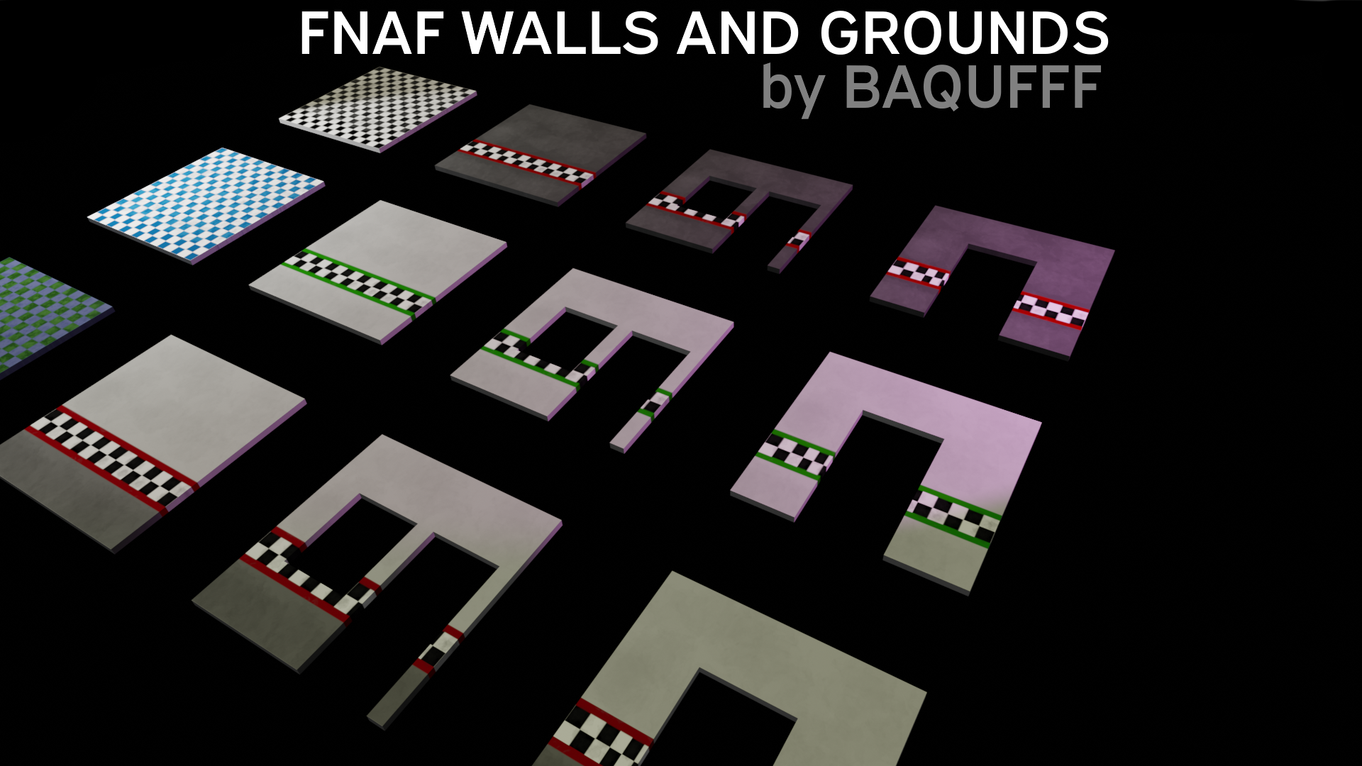 Fnaf Walls and Grounds by Leboy1000 on DeviantArt