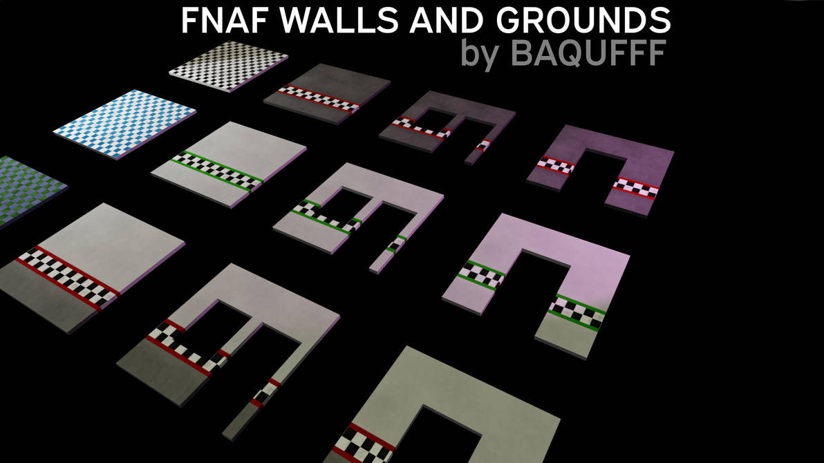 Fnaf Walls and Grounds by Leboy1000 on DeviantArt