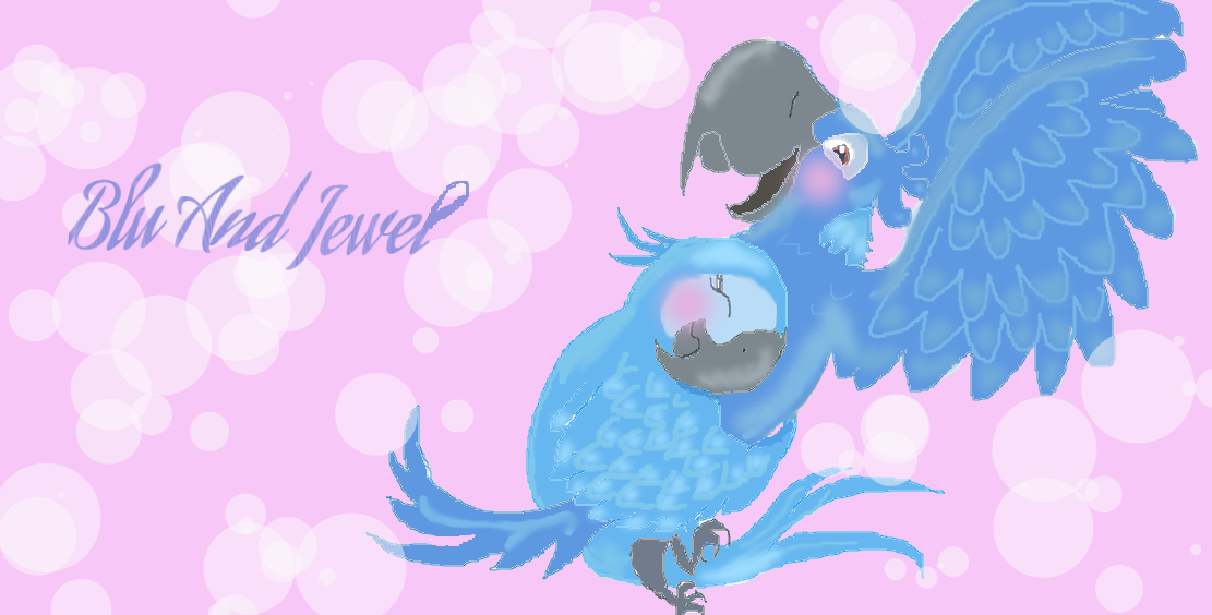 10-Blu And Jewel Hugging by aditibujju on DeviantArt