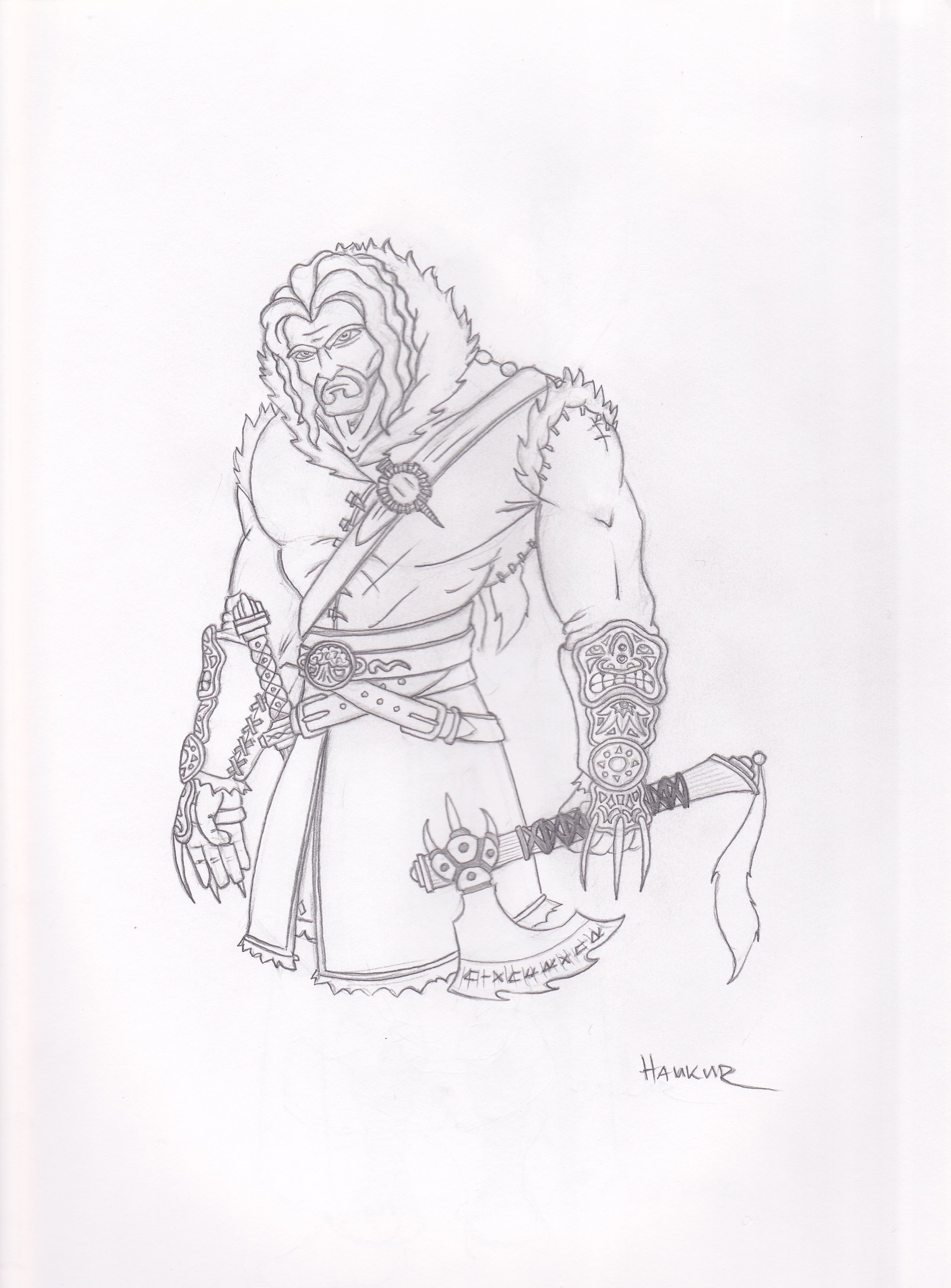 ...Ranger/Barbarian. by Totembear on DeviantArt