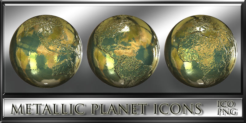 metallic planet icon by xylomon on DeviantArt