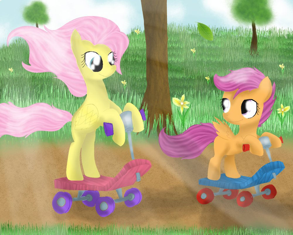 Request- Scooter Buddies! by ChanceyB on DeviantArt