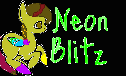 FAN-ART- Neon Blitz by Megane-Tapir on DeviantArt