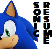 Basic Resume Template: Sonic by madi382 on DeviantArt