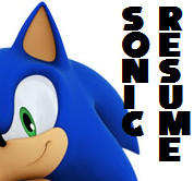 Basic Resume Template: Sonic by madi382 on DeviantArt