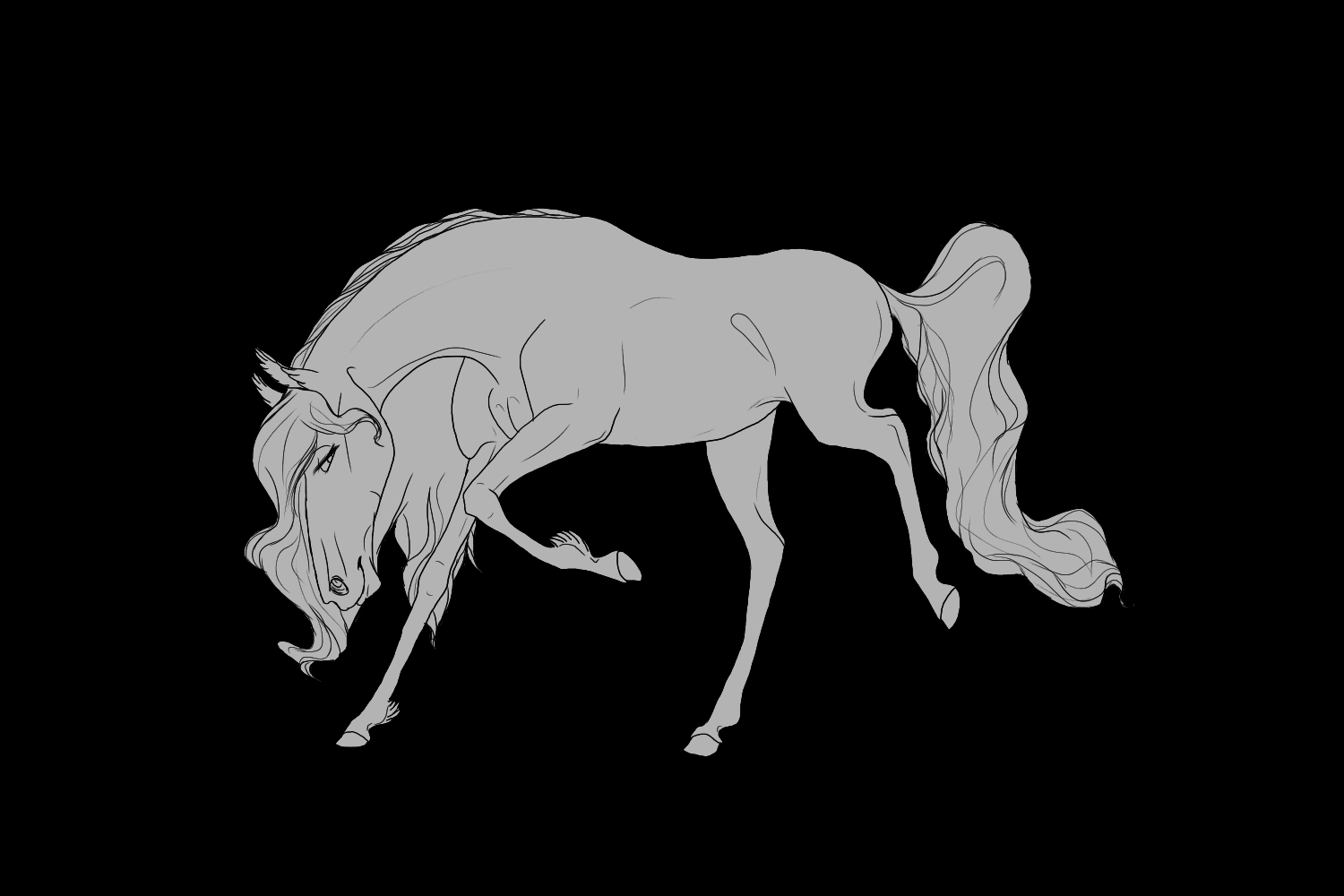 Mare Lines by ShadowsGrimm on DeviantArt