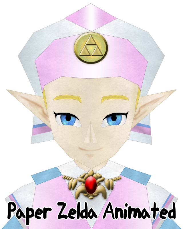 Paper Zelda Animated by BLUEamnesiac on DeviantArt