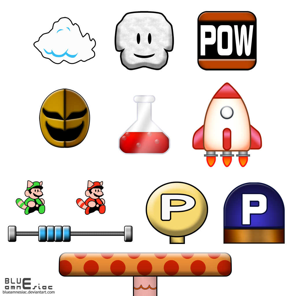 Mario Graphics Pack 2 by BLUEamnesiac on DeviantArt